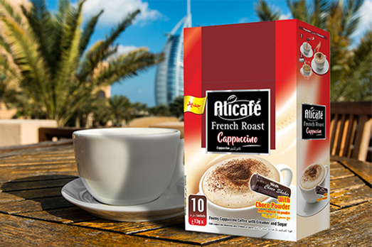 Alitea Instant Tea With Ginger & Creamer | 3in1 Ginger Tea | Alicafe UAE